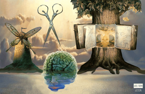 Vladimir Kush Surrealism Gif By Joelremygif - Find & Share on GIPHY