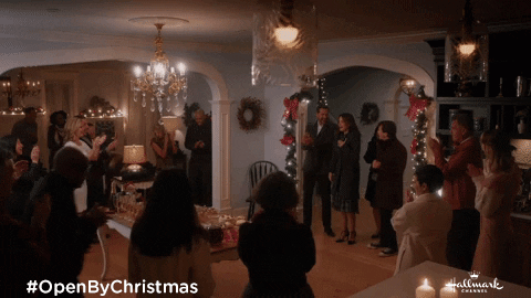 Clapping Hallmarkies GIF by Hallmark Channel - Find & Share on GIPHY