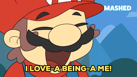 Mario's Anime Moustache by Mashed | GIPHY