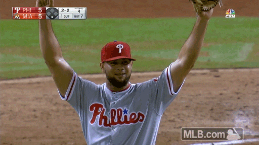 Celebrates Philadelphia Phillies GIF by MLB - Find & Share on GIPHY