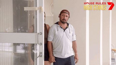 Awkward House Rules GIF by Channel 7 - Find & Share on GIPHY