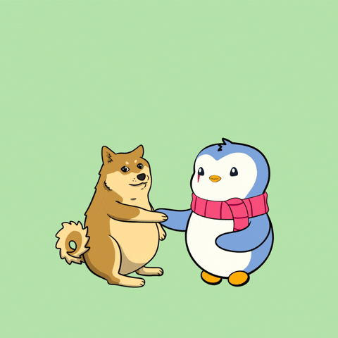 Shiba Inu Wow GIF by Pudgy Penguins - Find & Share on GIPHY