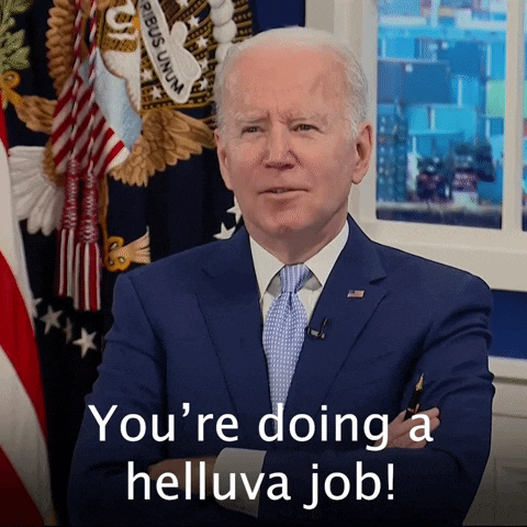 Joe Biden Good Job GIF by The Democrats - Find & Share on GIPHY