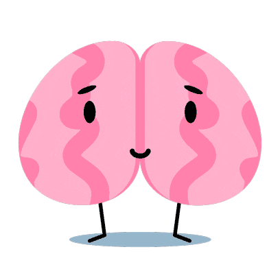 Pink Brain Sticker for iOS & Android | GIPHY