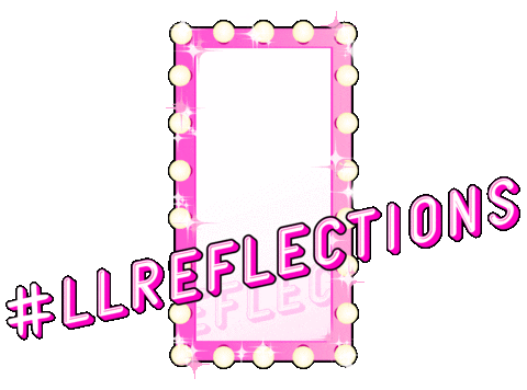 Mirror Reflection Sticker by LINDSI LANE STYLE for iOS & Android | GIPHY