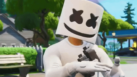 clapping, applause, marshmello, slow clap, blocks, fortnite music video ...