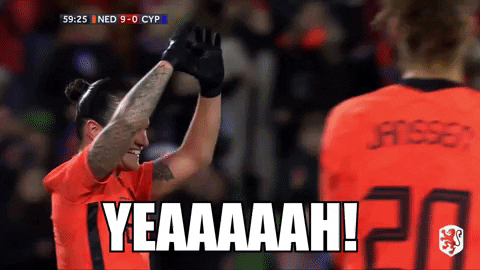Happy Football GIF by KPN - Find & Share on GIPHY