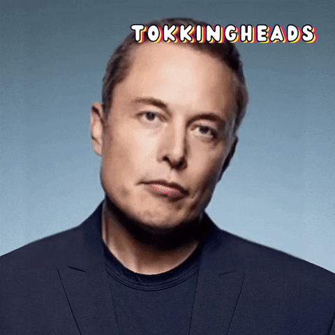 Elon Musk Reaction GIF by Tokkingheads - Find & Share on GIPHY
