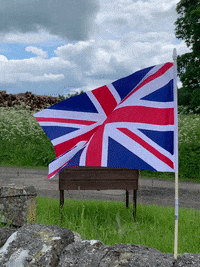 British Flag Animation