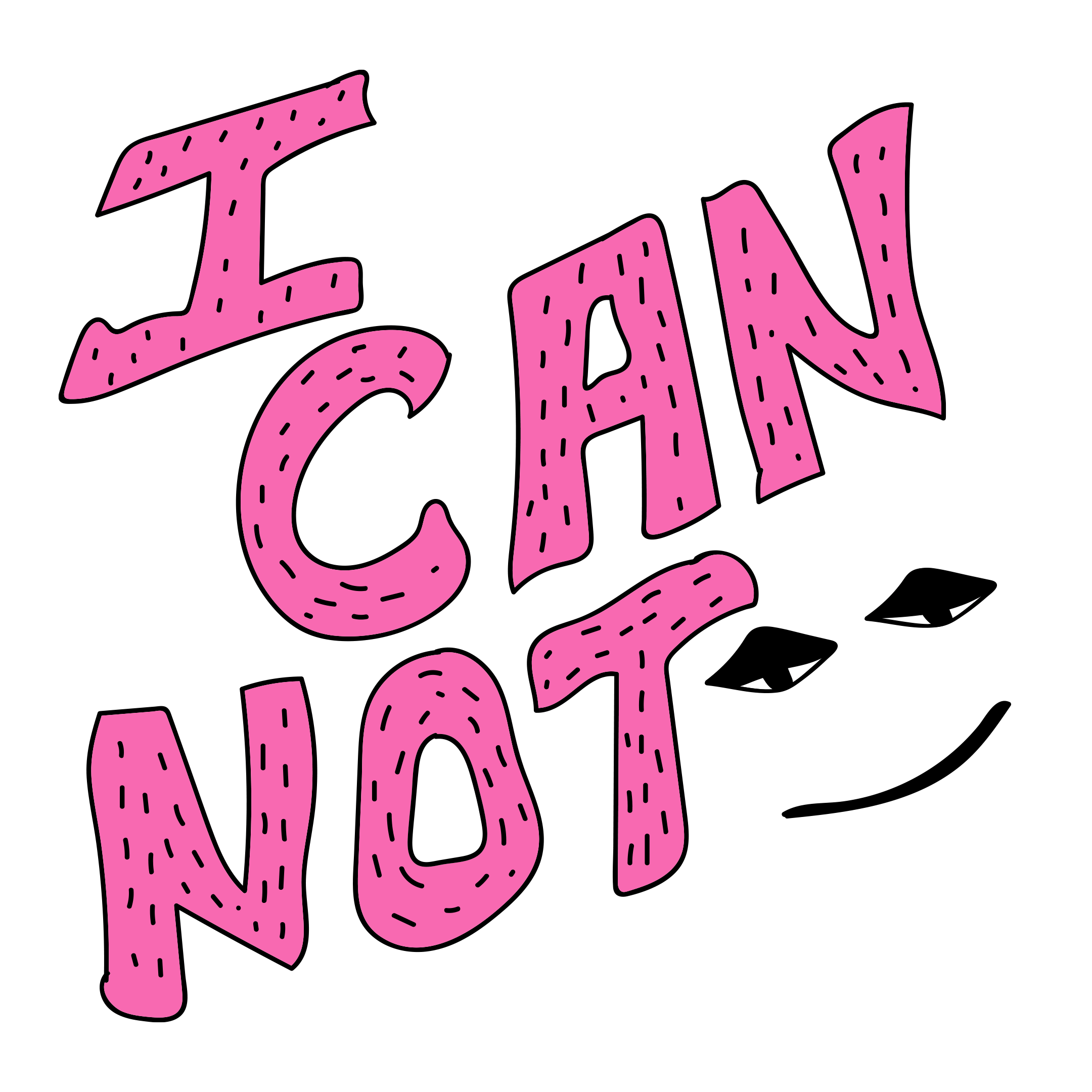 I Can Not No Sticker by md93.x for iOS & Android | GIPHY