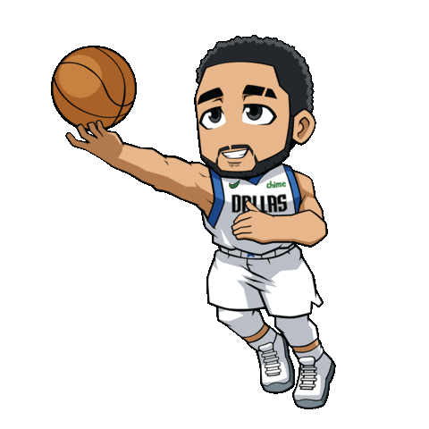 Jalen Brunson Nba Sticker by Dallas Mavericks for iOS & Android | GIPHY