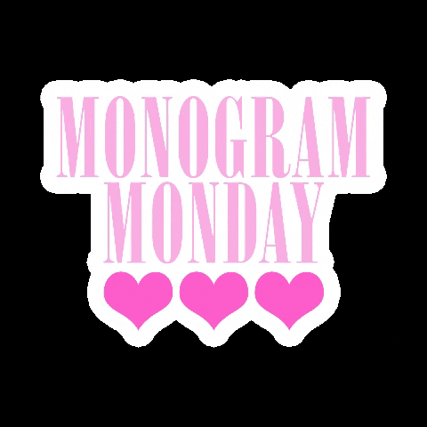 Monogram Monday GIFs - Get the best GIF on GIPHY