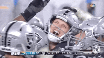 Epic GIFs From Raiders vs Chargers on SNF! by Sports GIFs | GIPHY