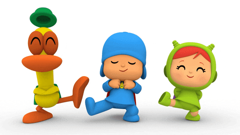 Pocoyo Pato Gif