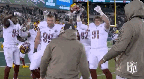 Washington Takes Command During MNF! by Sports GIFs | GIPHY