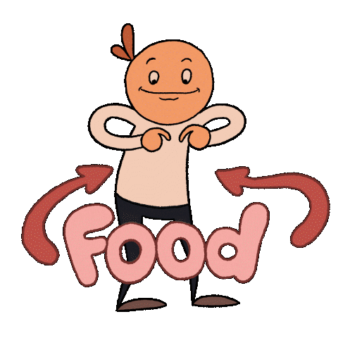 Hungry Dance Sticker by Thomas Bruinsma for iOS & Android | GIPHY