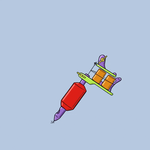 Tattooing-machine GIFs - Get the best GIF on GIPHY