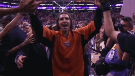 High Five Steve Nash GIF by NBA - Find & Share on GIPHY