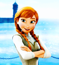 Frozen Anna Waking Up Gif