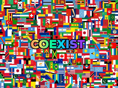Coexist GIFs - Get the best GIF on GIPHY