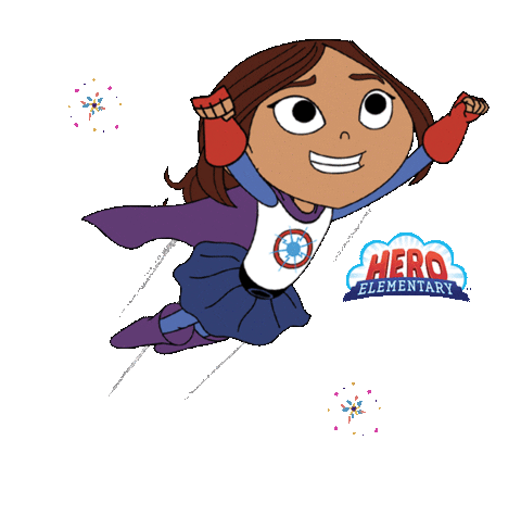 Pbs Kids Fireworks Sticker by Hero Elementary for iOS & Android | GIPHY