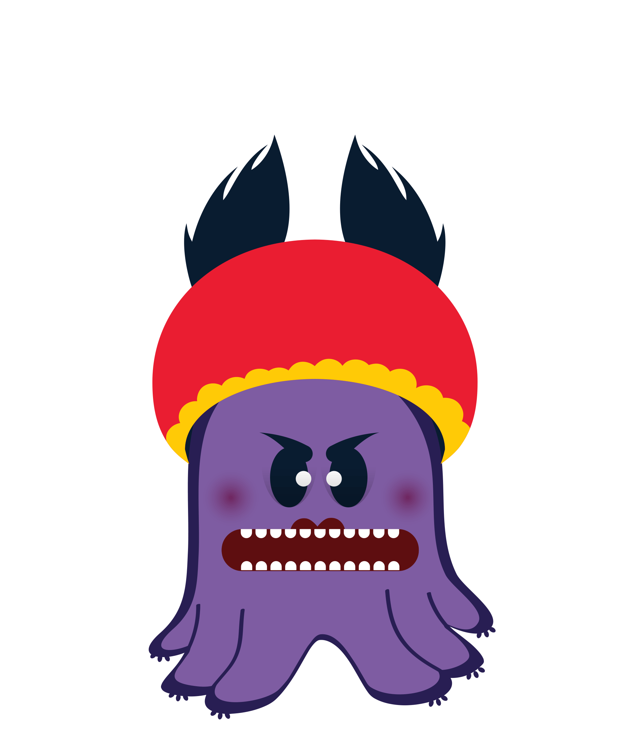 Angry Monster Sticker by Game Station for iOS & Android | GIPHY