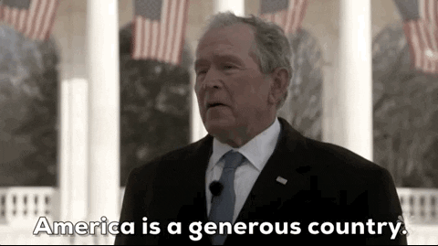 George W Bush GIF by NBC - Find & Share on GIPHY