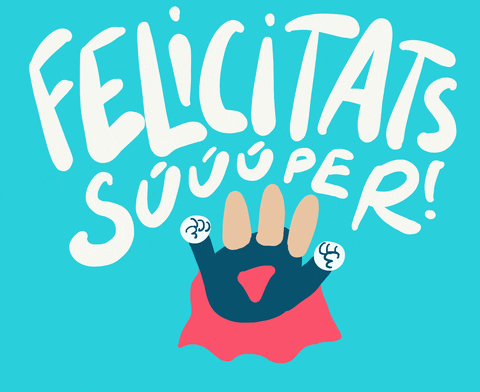 Felicitats GIFs - Get the best GIF on GIPHY