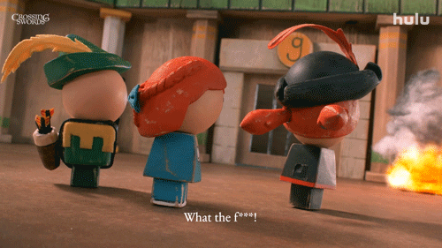 Crossingswords GIF by HULU - Find & Share on GIPHY