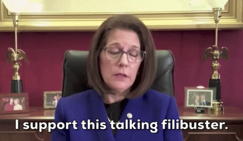Filibuster GIF by GIPHY News - Find & Share on GIPHY