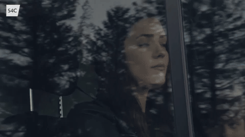 Walking Out Window Gif