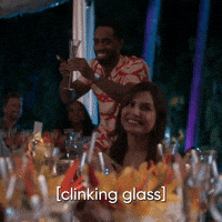 Clink-glasses GIFs - Get the best GIF on GIPHY