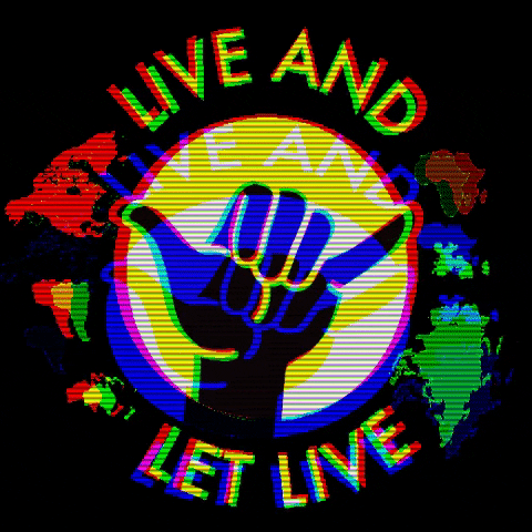 World Peace GIF by Live and Let Live Movement - Find & Share on GIPHY