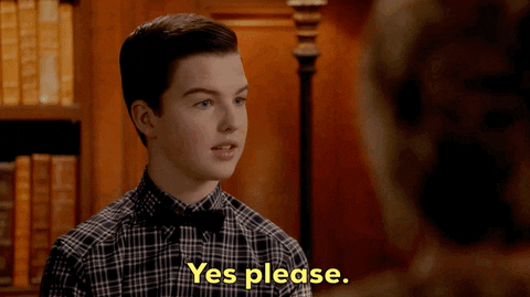 Sheldon Cooper Yes GIF by CBS - Find & Share on GIPHY