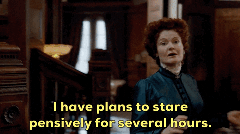 Staring Rebecca Wisocky GIF by CBS - Find & Share on GIPHY