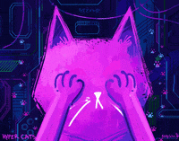 Hyper Cat Animated Gif