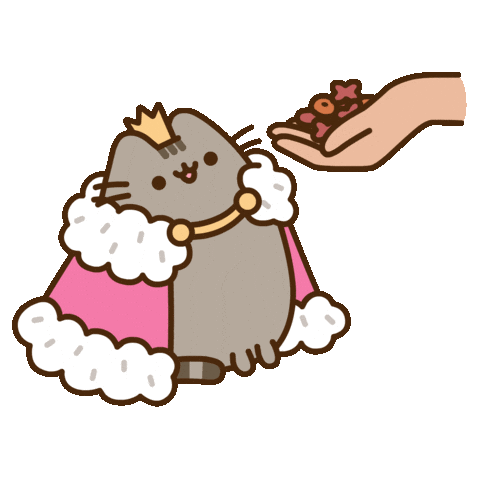 Cat Begging Sticker by Pusheen for iOS & Android | GIPHY