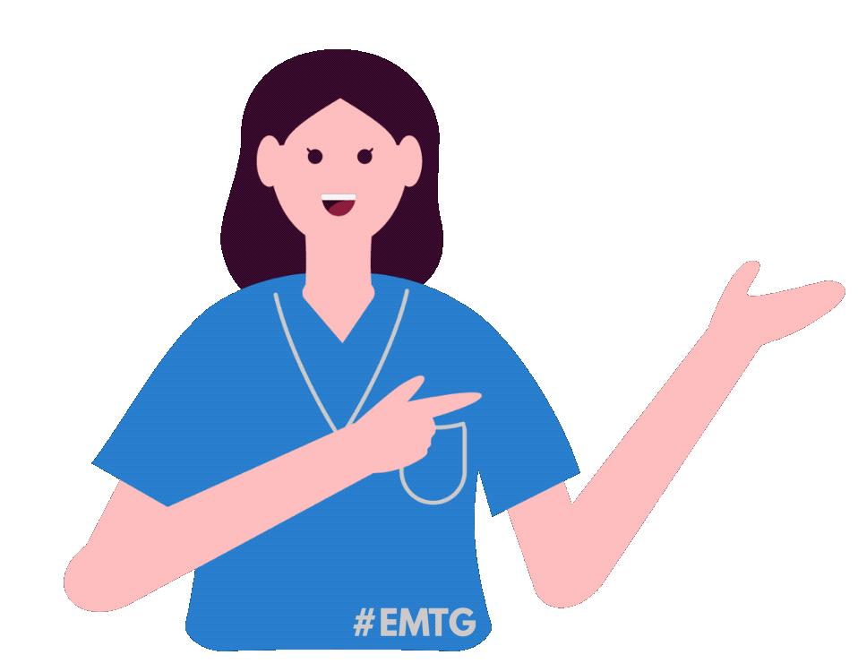 Nurse Healthcare Sticker by EMTG for iOS & Android | GIPHY