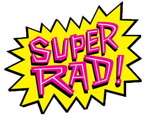 Awesome Super Rad Sticker by The Aquabats! for iOS & Android | GIPHY