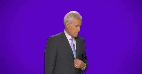Alex Trebek GIF by Jeopardy! - Find & Share on GIPHY