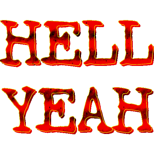 Hell Yeah sticker by partyonmarz for iOS & Android | GIPHY