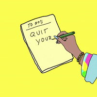 I Quit Animated Gif