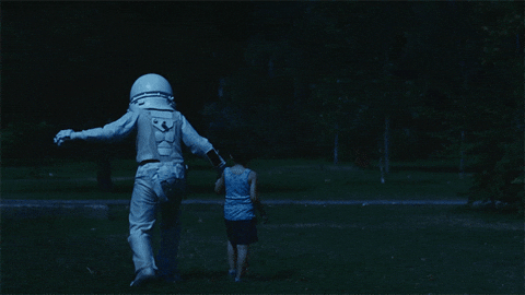 Astronaut Odi GIF by Zoki Poki - Find & Share on GIPHY