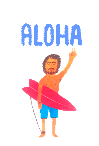 Summer Beach Sticker by Studio Hello for iOS & Android | GIPHY