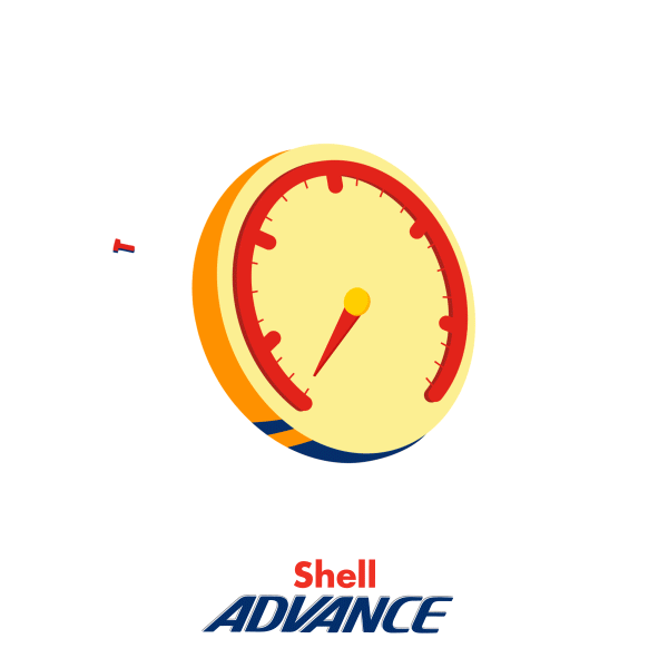 Shell-Advance Moto Sticker by Leandro Mello for iOS & Android | GIPHY