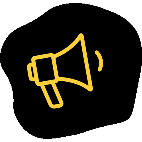 Voice Megaphone Sticker by Sunway Echo Media for iOS & Android | GIPHY