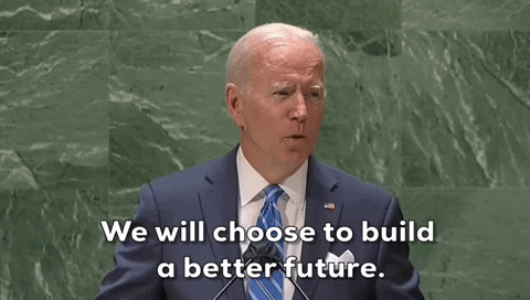 20 GIFs From Pres. Joe Biden's U.N. General Assembly Address by GIPHY ...