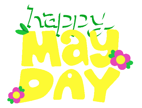 May Day Sticker by GIPHY Studios Originals for iOS & Android | GIPHY