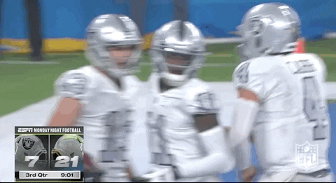 Las Vegas Raiders Football GIF by NFL - Find & Share on GIPHY