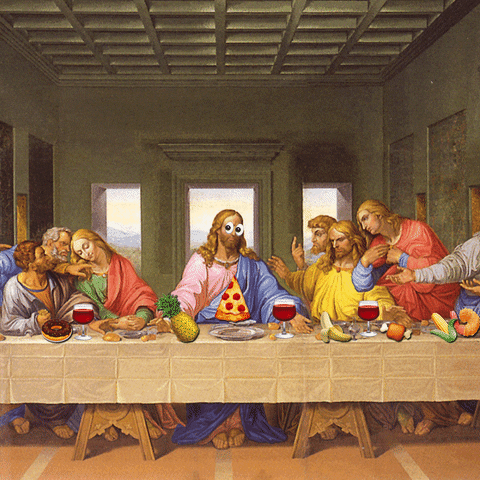 Jesus-last-supper GIFs - Get the best GIF on GIPHY